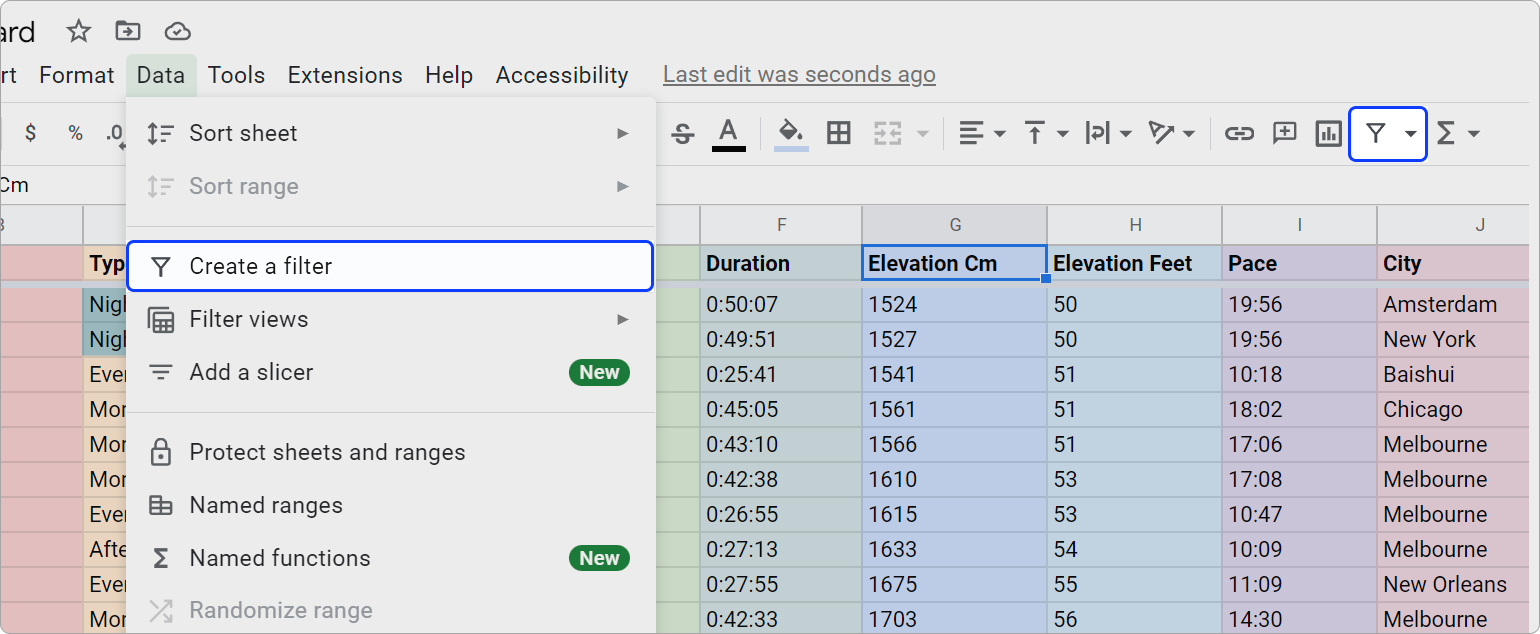 How to Organize Data in Google Sheets